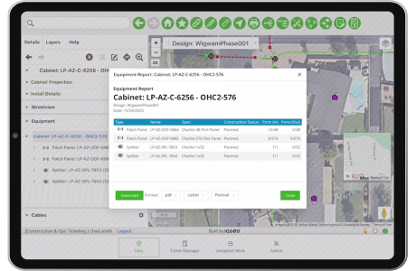 Field mobility solution for telecom and utility operators | IQGeo