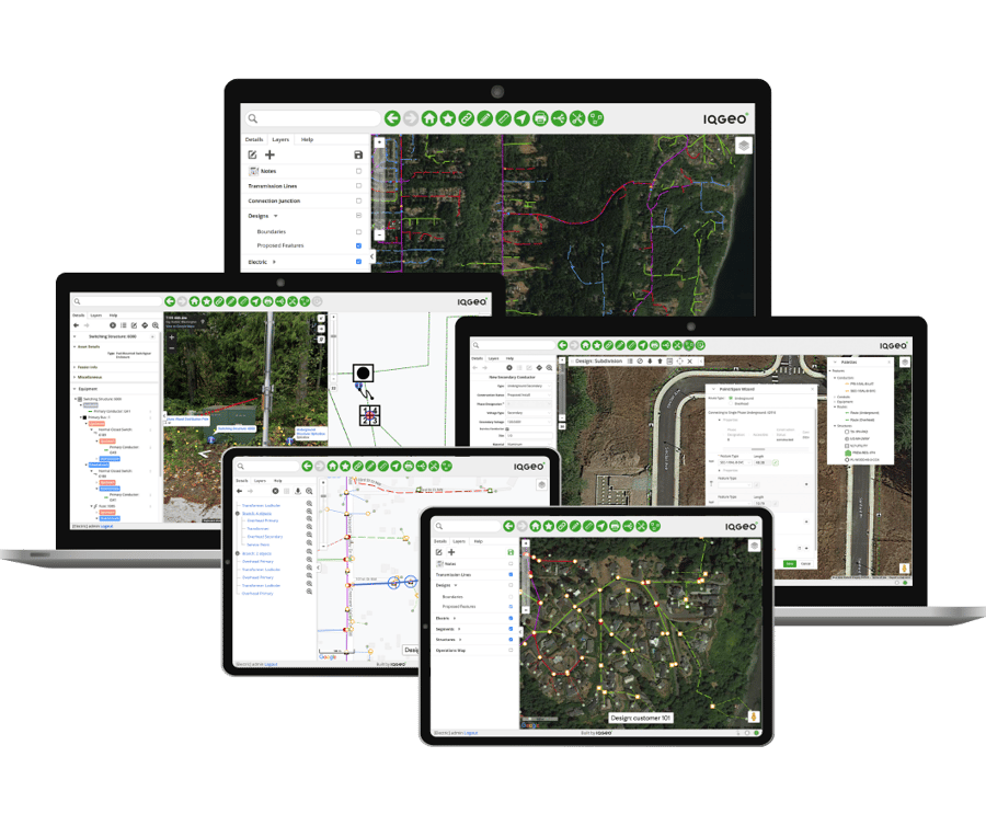 Transforming modern electric grid design workflows | IQGeo