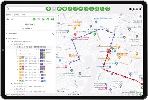 Field mobility solution for telecom and utility operators | IQGeo