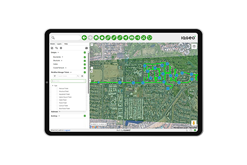 Geospatial task automation software for telecom & utilities | IQGeo