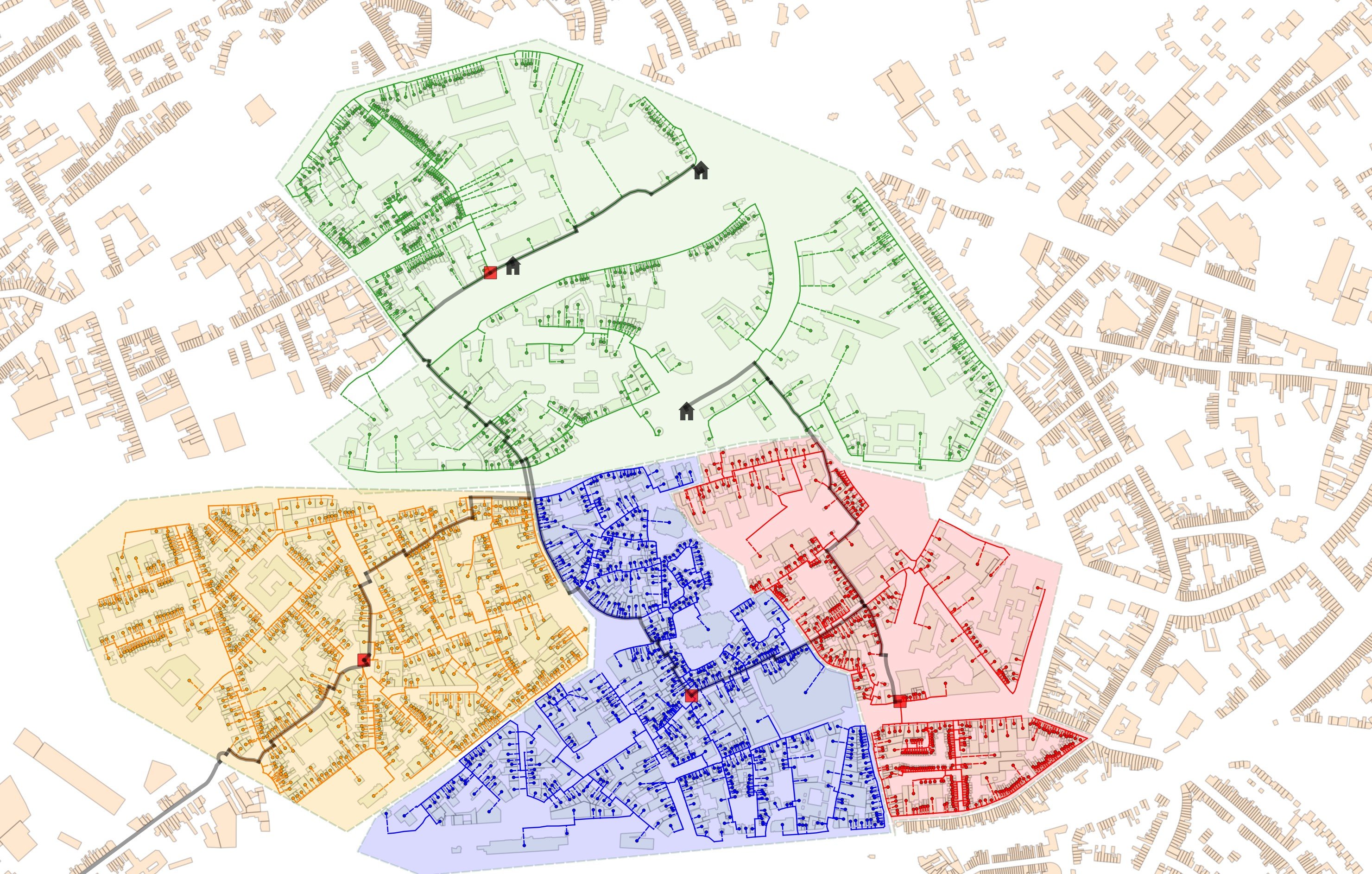 Three levels of district energy network design maturity